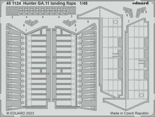 Eduard 481124 Hunter GA.11 Landing Flaps AIRFIX