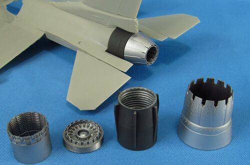 Metallic Details MDR4862 Lockheed-Martin F-16 C - opened jet nozzle for engine F110 (designed to be used with Tamiya kits)