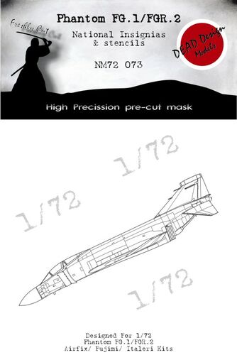 DEAD Design Models NM72073 Phantom FG.1/FGR.2 National Insignias And Stencils (Airfix/Fujimi/Italeri)