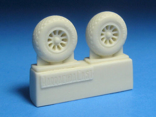 Barracuda Studios R72497 P-51 Mustang Diamond Tread Wheels