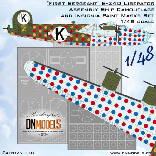 DN Models 48-827-118 Assembly Ship B-24D Liberator First Sergeant