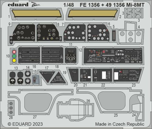 Eduard FE1356 Mi-8MT Trumpeter