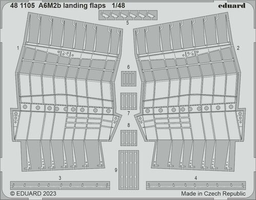 Eduard 481105 A6M2b landing flaps