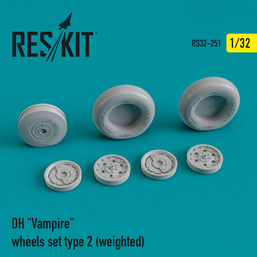 DISCONTINUED RES/KIT 32-0251 DH "Vampire" wheels set type 3 weighted