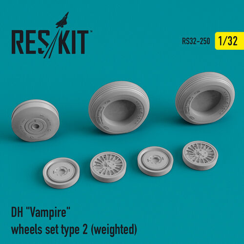 DISCONTINUED RES/KIT 32-0250 DH "Vampire" wheels set type 2 weighted