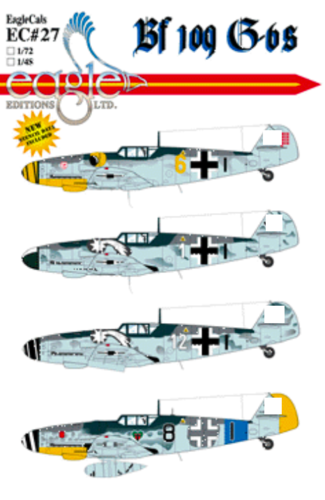 Eagle Editions D27-72 Bf 109 G-6s
