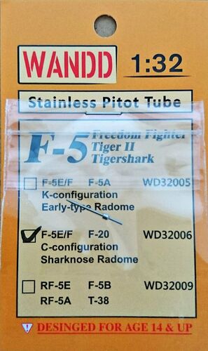 WandD STUDIO WD32006 F-5E C Model Pitot Tube