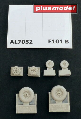 Plus Model AL7052 F-101B Woodoo wheels