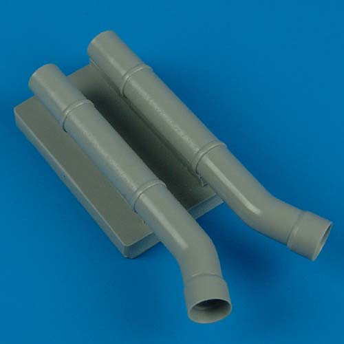 Quickboost 32079 Junkers Ju 87D-5N Night Exhaust - Type B Hasegawa