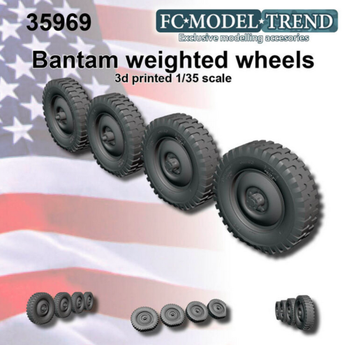 FC ModelTrend 35969 Bantam jeep, weighted