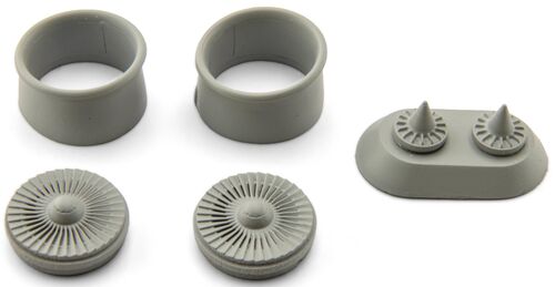 Bra.Z Models BZ4125 Boeing B757 PW2000 Engine intake and fan disk + Exhaust
