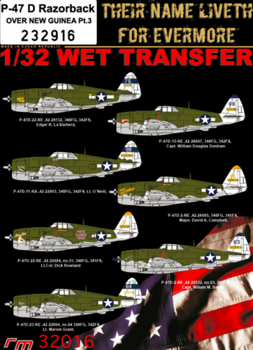 HGW Models 232916 P-47 D Razorback OVER NEW GUINEA Pt.3