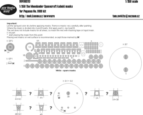 New Ware M010 The Moonlander Spacecraft