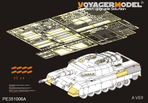 VoyagerModel.Co.Ltd PE351006A Modern Canadian Leopard C2 MEXAS MBT