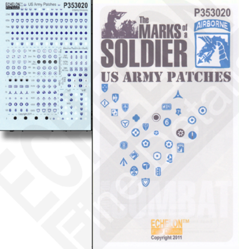 Echelon Fine Details P353020 US Army Patches