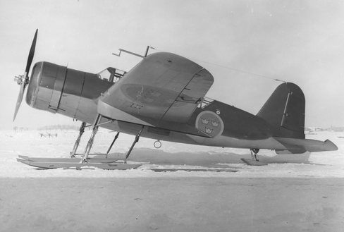Maestro Models K4937 SAAB B17 skis