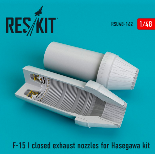 DISCONTINUED RES/KIT U48-0162 F-15 I closed exhaust nozzles for Hasegawa Kit