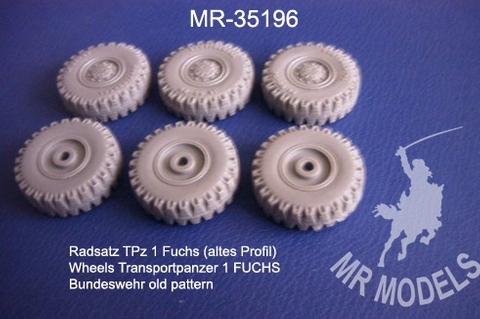 MR Modellbau 35196 Wheels Transportpanzer 1 FUCHS Bundeswehr old pattern