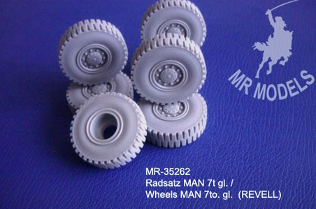 MR Modellbau 35262 Wheels MAN 7to. gl.