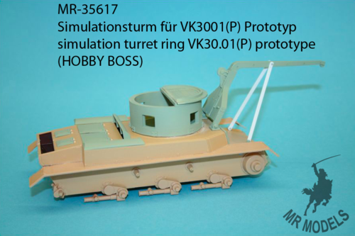 MR Modellbau 35617 Turret simulator VK30.01(P) Prototyp