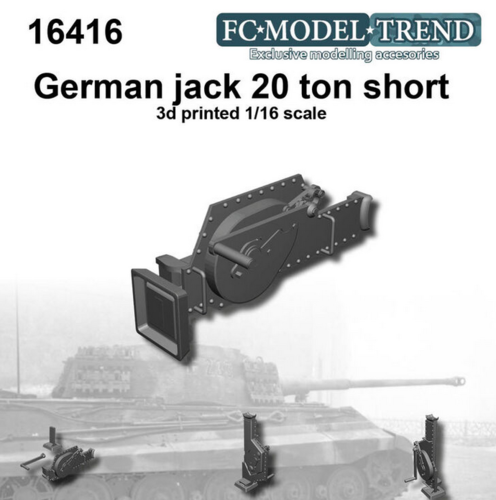 FC ModelTrend 16416 German 20 ton jack short