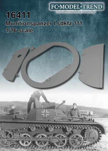 FC ModelTrend 16411 Munitionspanzer I Ausf.A