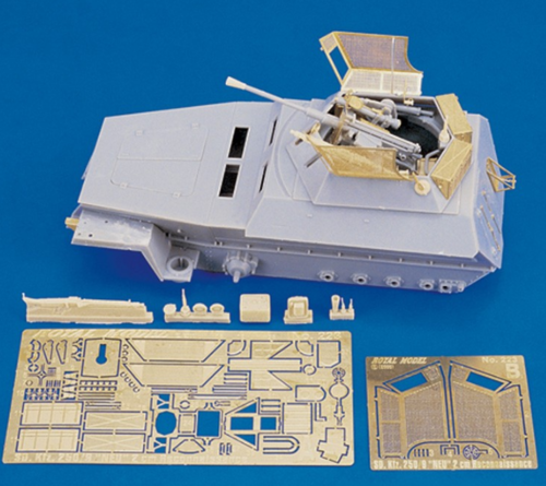 Royal Model di R. Reale 223 Sd. Kfz. 250 NEU 2 cm. Reconnaissance