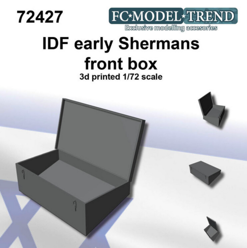 FC ModelTrend 72427 IDF early Shermans front box