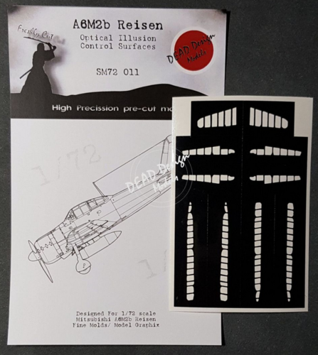 DEAD Design Models SM72011 A6M2b m.21 Reisen Control Surfaces