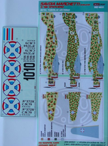 Kora Models Dec4822 SM 79k Yugoslav