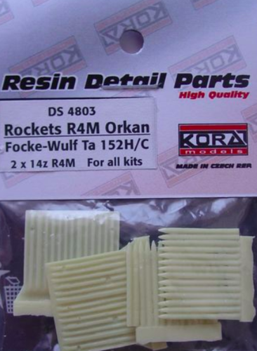 Kora Models DS4803 R4M Orkan with racks for Fw Ta-152H/C