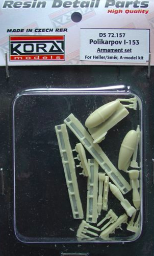 Kora Models DS72157 Polikarpov I-153 Armament set