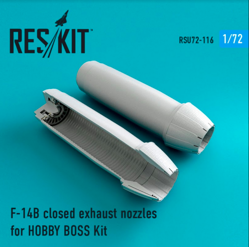 DISCONTINUED RES/KIT U72-0116 F-14 B/D closed exhaust nozzles for HOBBY BOSS Kit