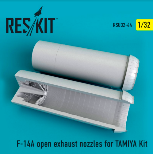 DISCONTINUED RES/KIT U32-0044 F-14A open exhaust nozzles for TAMIYA Kit