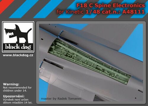 Black Dog A48111 F-18 C spine electronics for Kinetic