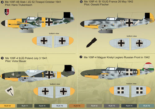 Print Scale 48-052 Me 109 F-4 Luftwaffe Part 1