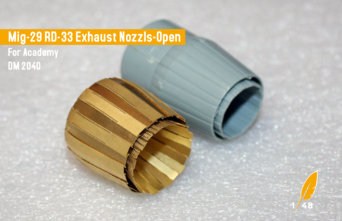 Dream Model DM2040 Exhaust nozzles for RD-33/93 (ACADEMY)