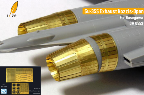 Dream Model DM0553 Su-35S 117S Exhaust Nozzles-Open (HASEGAWA)