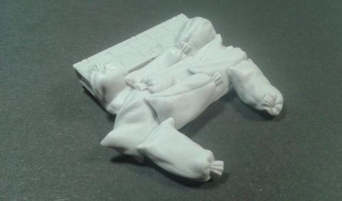 PanzerArt RE35-571 Sandbags armor for Humber MkIII AC