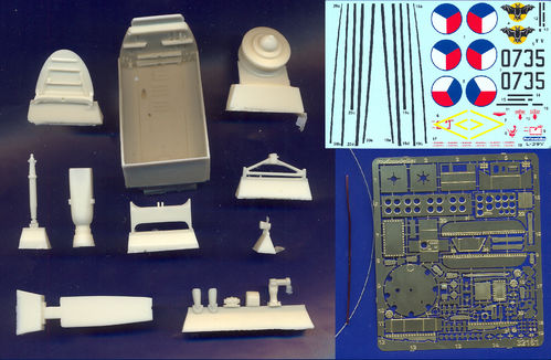 Profimodeller 32161P Aero L-39V tow version for Aero L-39 Albatros, conversion of L39C (designed to be used with kits HPH)