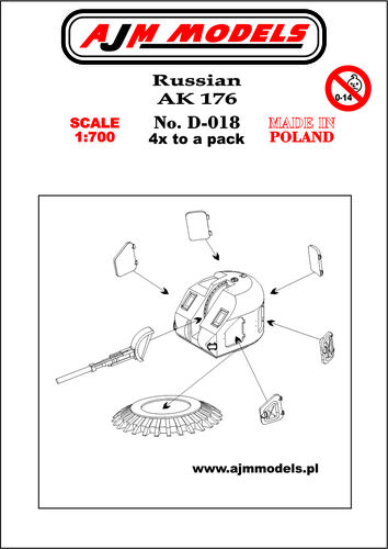 AJM Models D-018 Russian AK-176