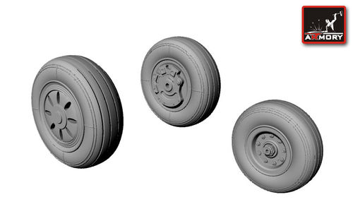 Armory Models Group AW72308 Canadian F-35 Lightning-II wheels