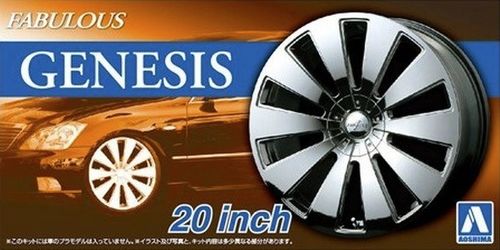 Aoshima 05466 Felgi Fabulous Genesis 20 Inch