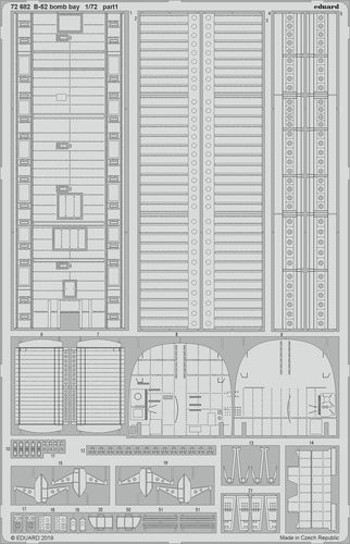 Eduard 72682 B-52 bomb bay MODELCOLLECT