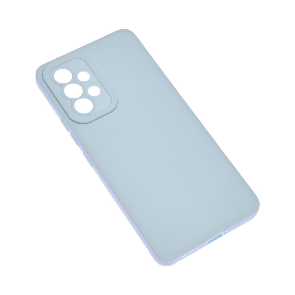 Zastitna maska (futrola) Silikon Pro Camera - Samsung A536 Galaxy A53 5G svetlo plava