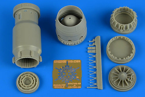 Aires 4748 MiG-23BN late exhaust nozzle - opened TRUMPETER