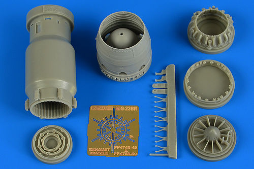 Aires 4749 MiG-23BN late exhaust nozzle - closed TRUMPETER