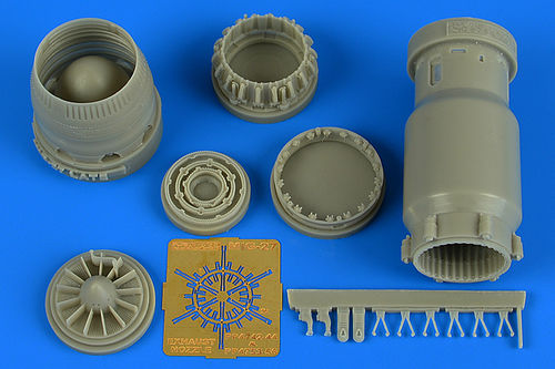 Aires 4742 MiG-27 Flogger late exhaust nozzle -opened TRUMPETER