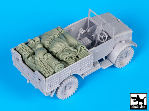 Black Dog T48063 Bedford MWD accessories set for Airfix