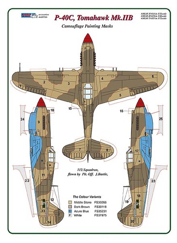 AML M33014 P-40 C Tomahawk Mk.IIB